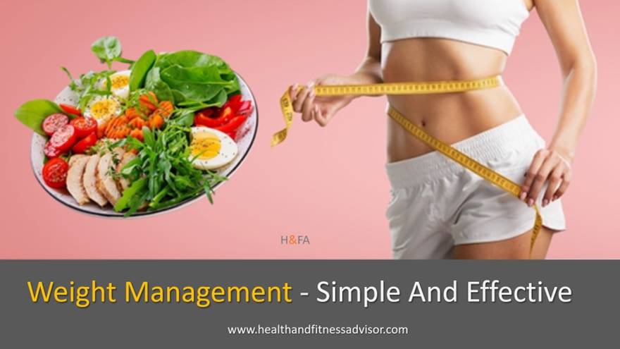 Weight Management - Effective Healthy Weight Loss Plan And Diet